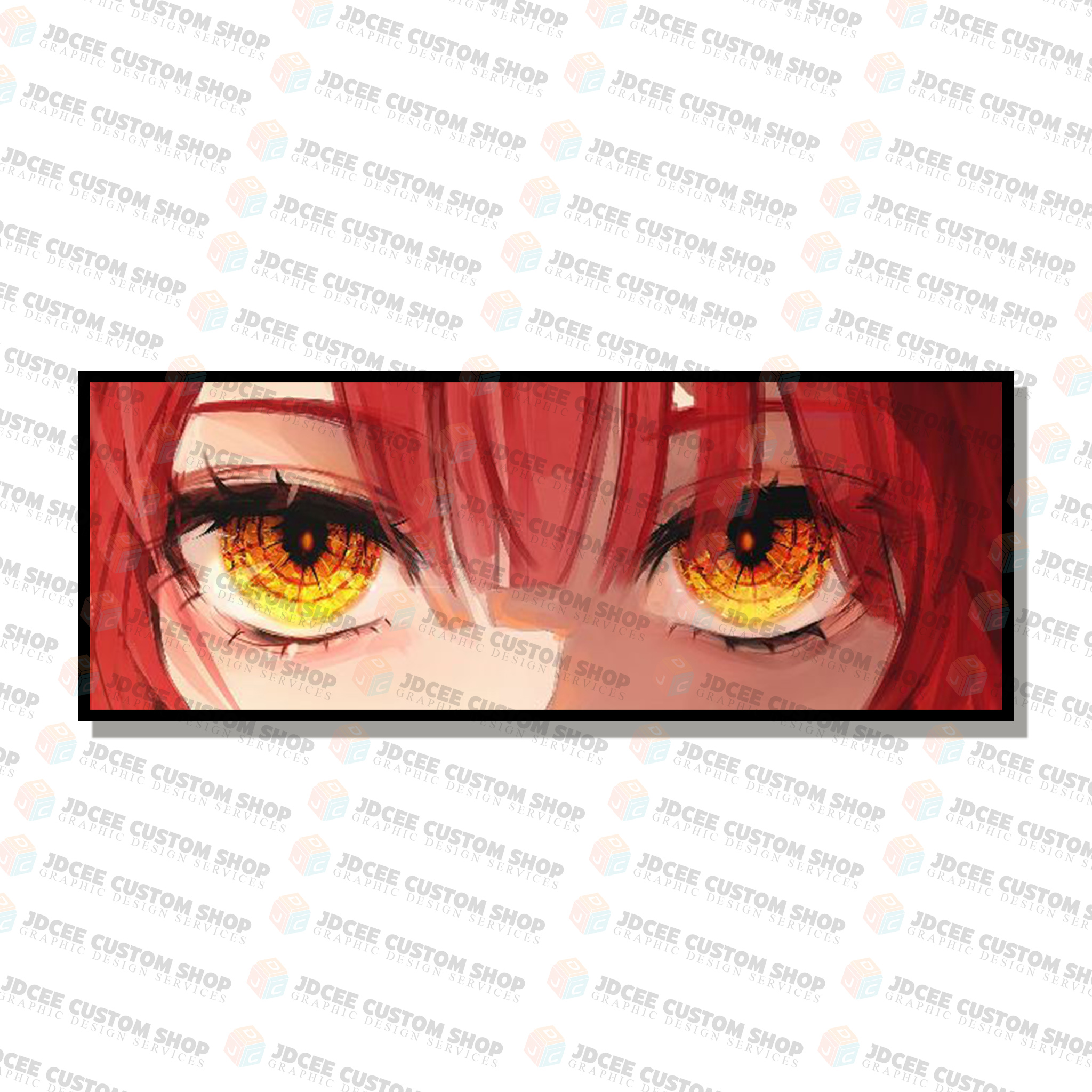EYE SLAP / BUMPER STICKERS Chainsaw man Makima | Power Character ...