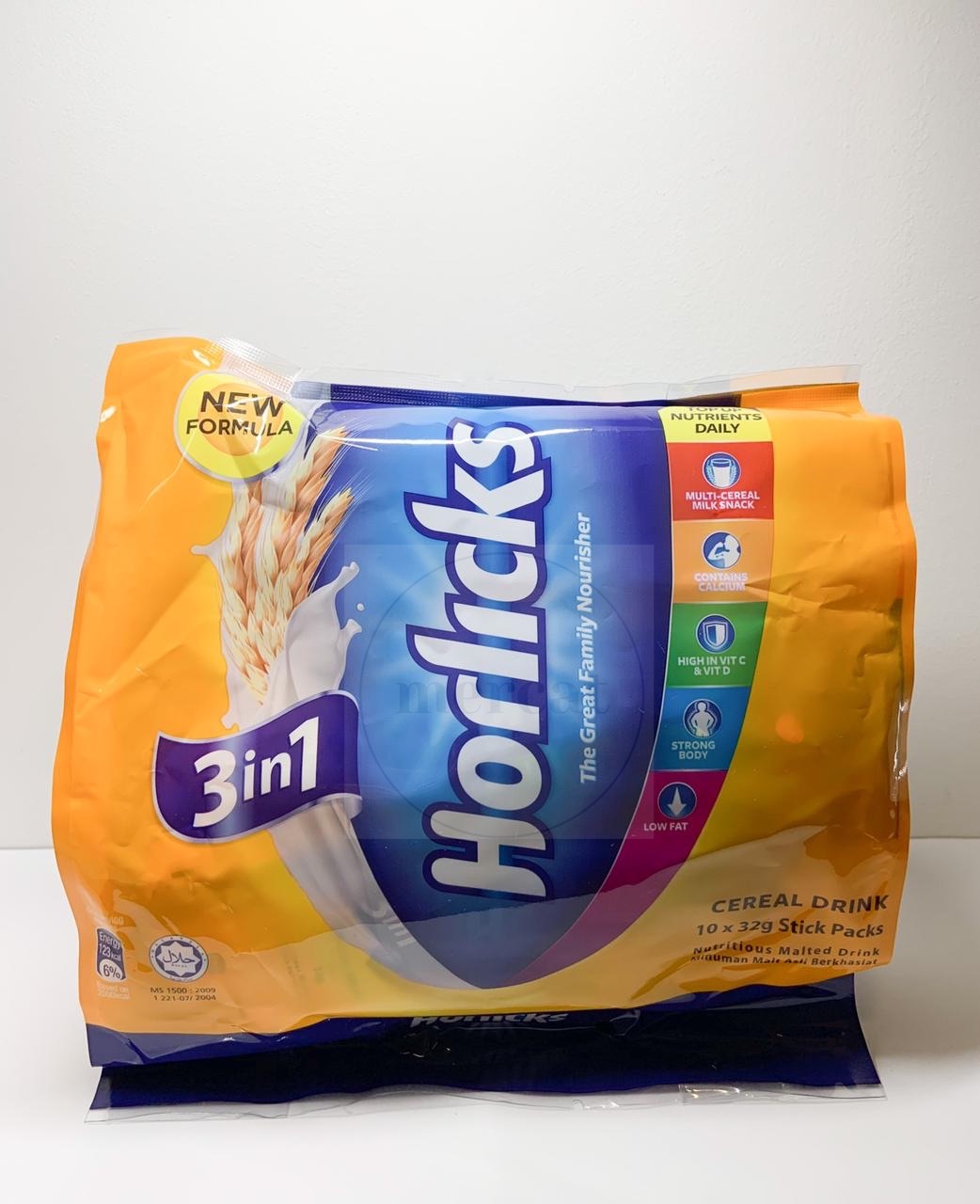 Horlicks 3 in 1 Instant Malted Drink - Cereal 320g | Lazada PH