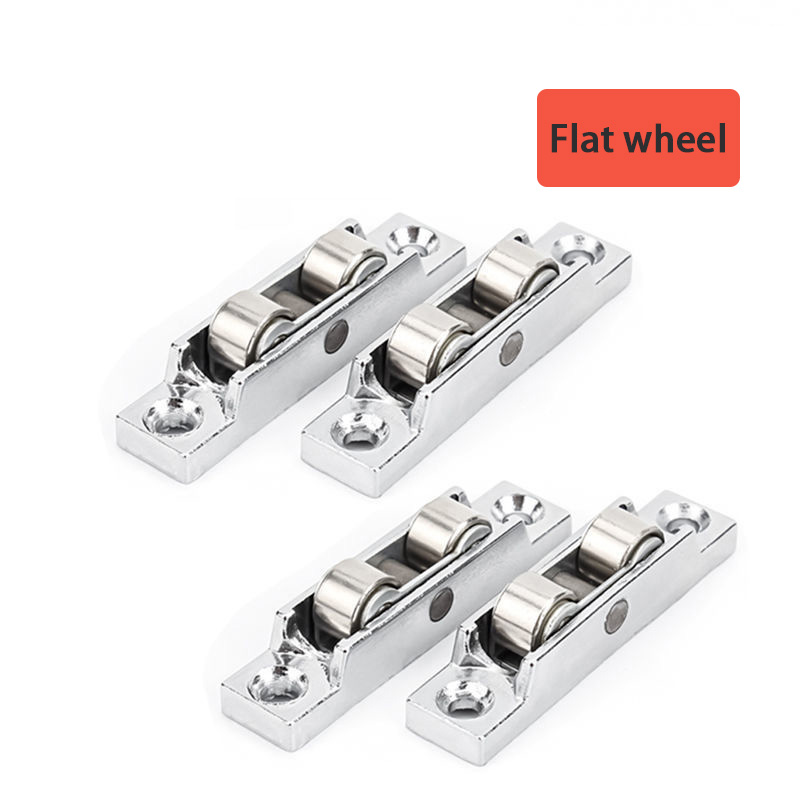 5 Pcs Groove/Flat Wheel Sliding Door Window Pulley 88 Tyle Metal Axles ...