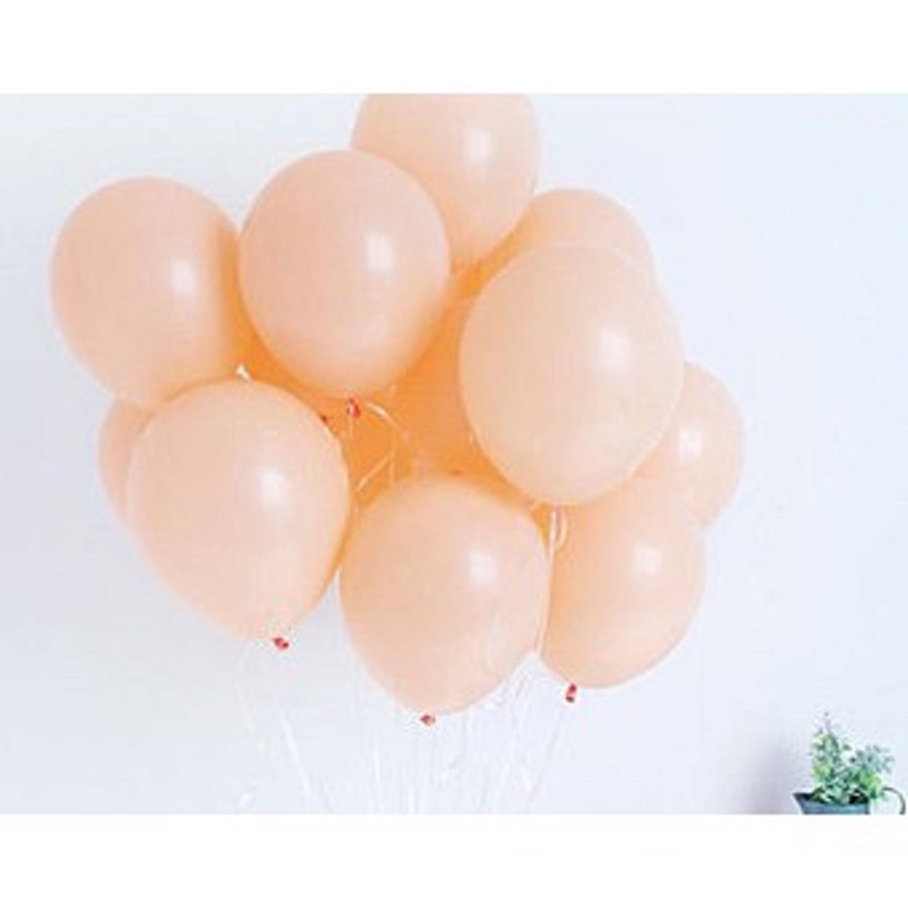 PASTEL PEACH Color Balloon (25pcs per pack) | Lazada PH