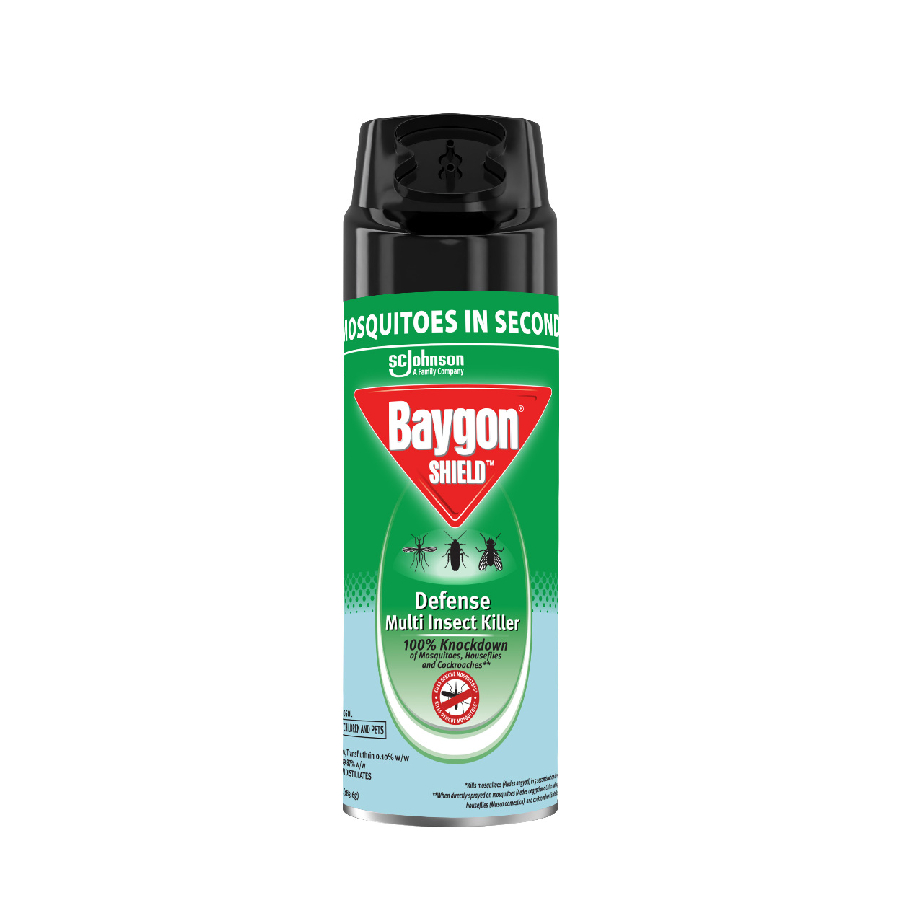 Baygon Shield Defense Multi-Insect Killer (500mL) | Lazada PH
