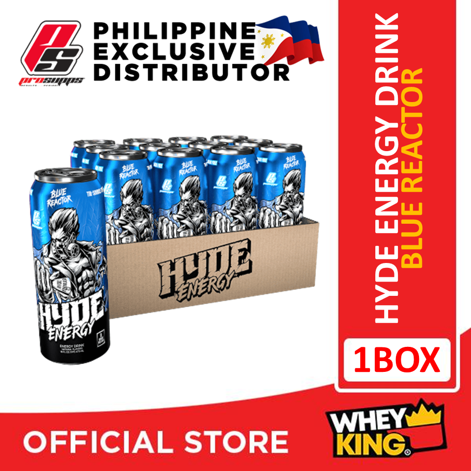 ProSupps Hyde Energy Drink | 473ml (1box/12pcs) [ExpDate: 08/2024] | Lazada PH