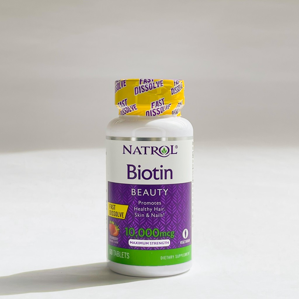 [On Hand] Natrol Biotin Maximum Strength 10,000 mcg 100 Tablets | Lazada PH