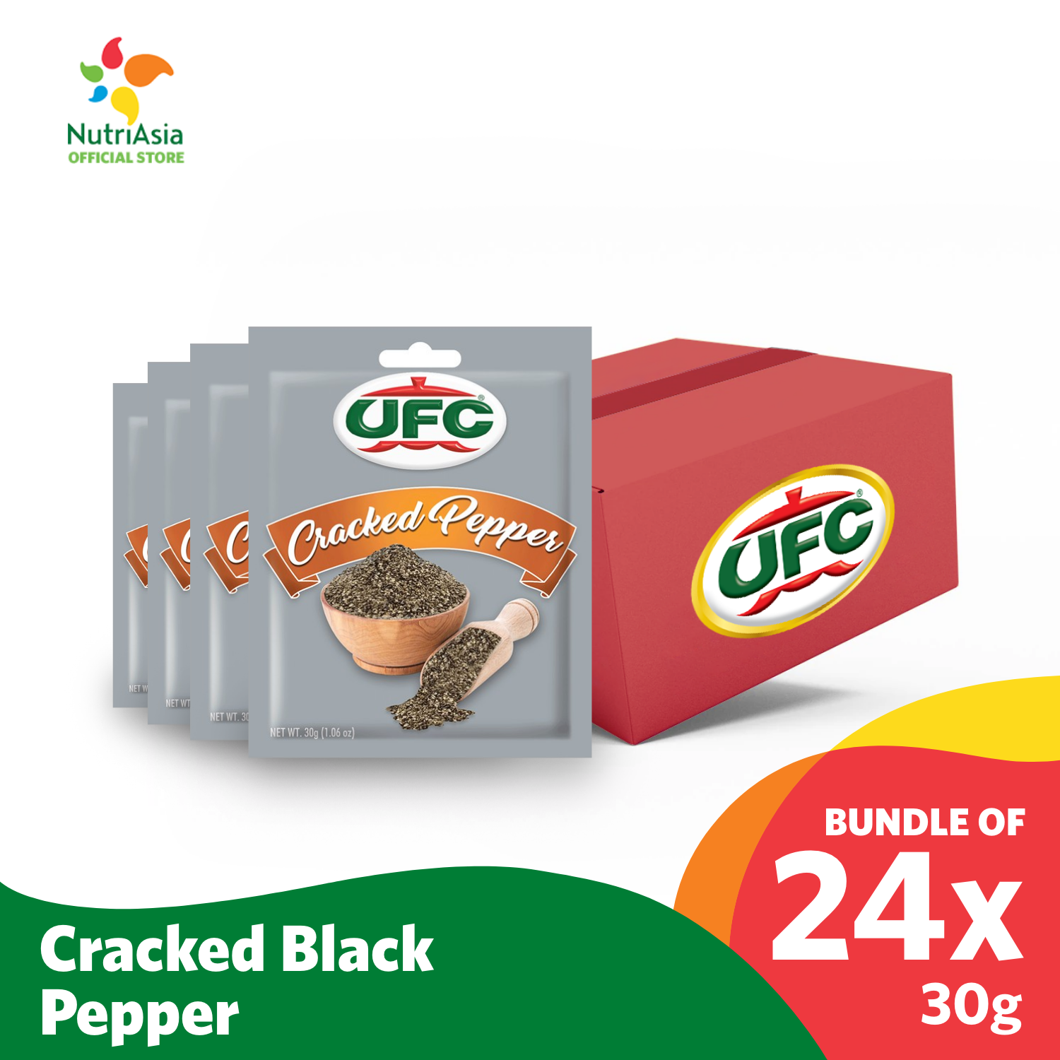 UFC Cracked Black Pepper 30g Bundle of 24 | Lazada PH