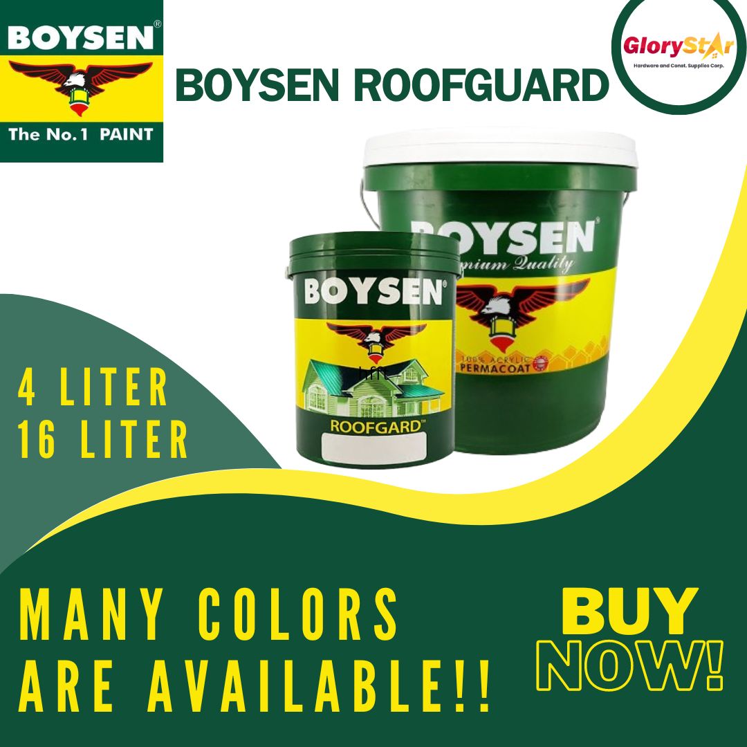 BOYSEN PAINTS ROOFGUARD 4 LITER/16 LITER | Lazada PH