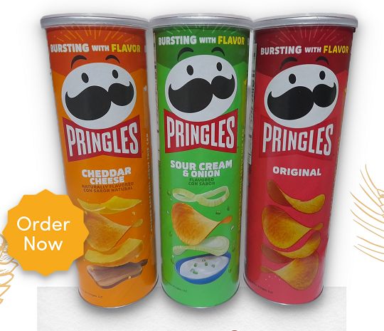 3 PRINGLES FLAVOURED COMBO/3 for only 339/pringles original 149g ...