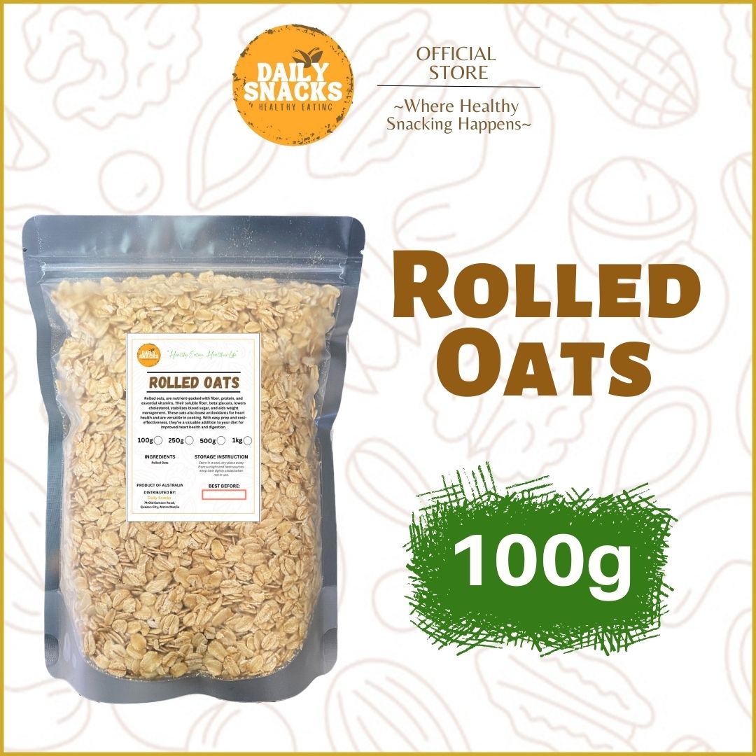 Daily Snacks Rolled Oats - 100g, 250g & 500g | Lazada PH