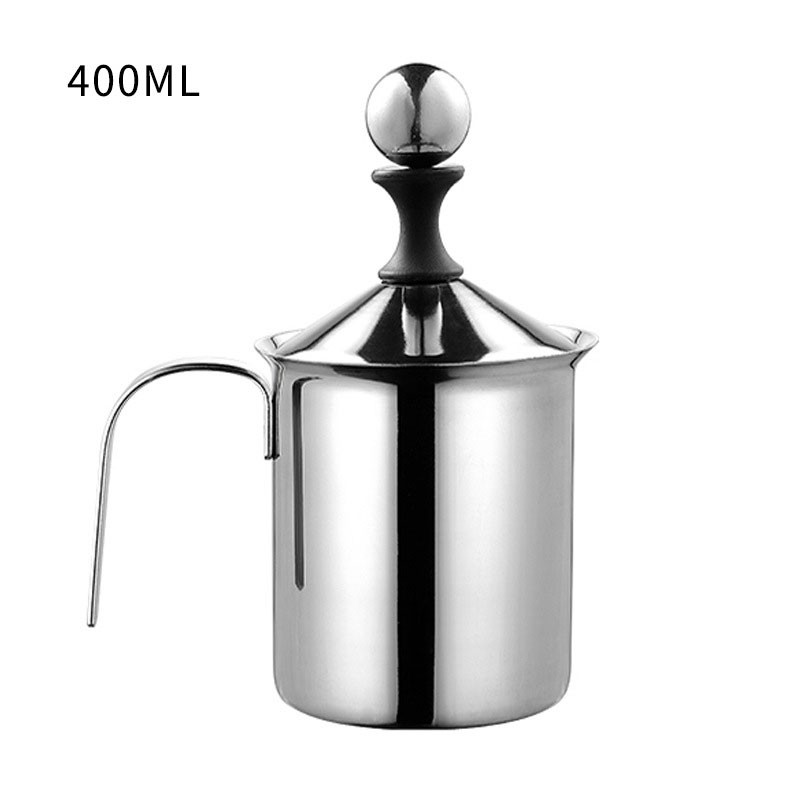 Manual Milk Frother Stainless Steel Handheld Milk Frothing Pitchers ...