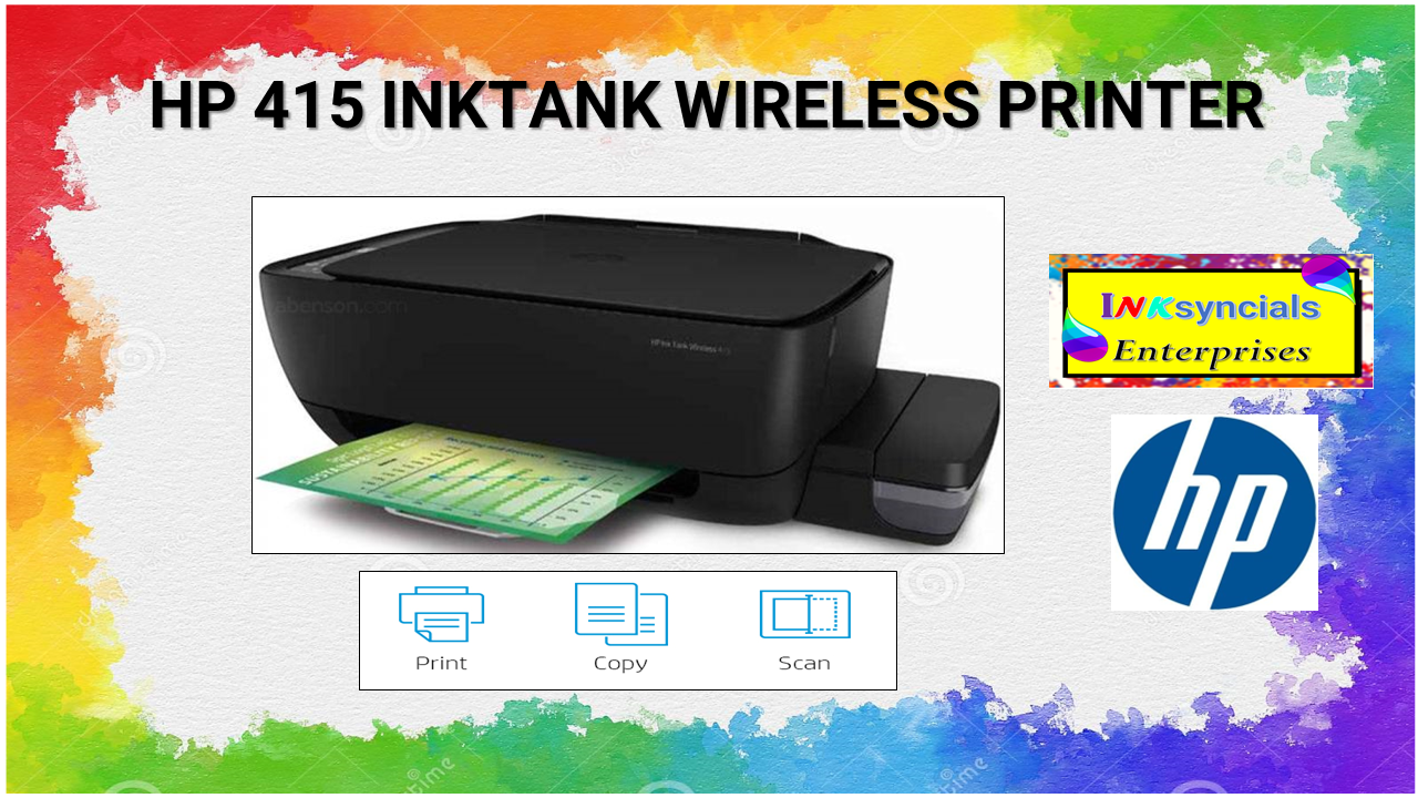 HP 415 INK TANK WIRELES PRINTER PRINT, SCAN & COPY | Lazada PH