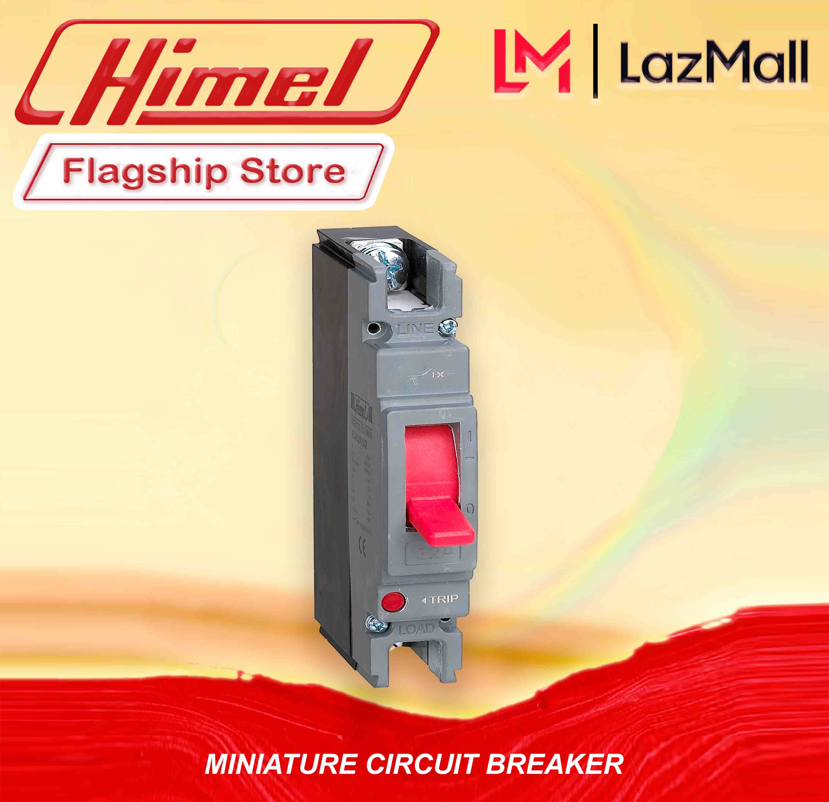 HIMEL MCCB MOLDED CASE CIRCUIT BREAKER 63A 1P | Lazada PH