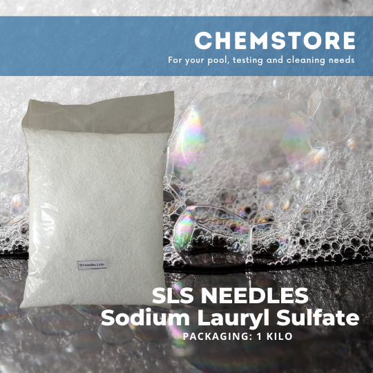SLS Needles Sodium Lauryl Sulfate 1 kilo Surfactant Chemstore | Lazada PH
