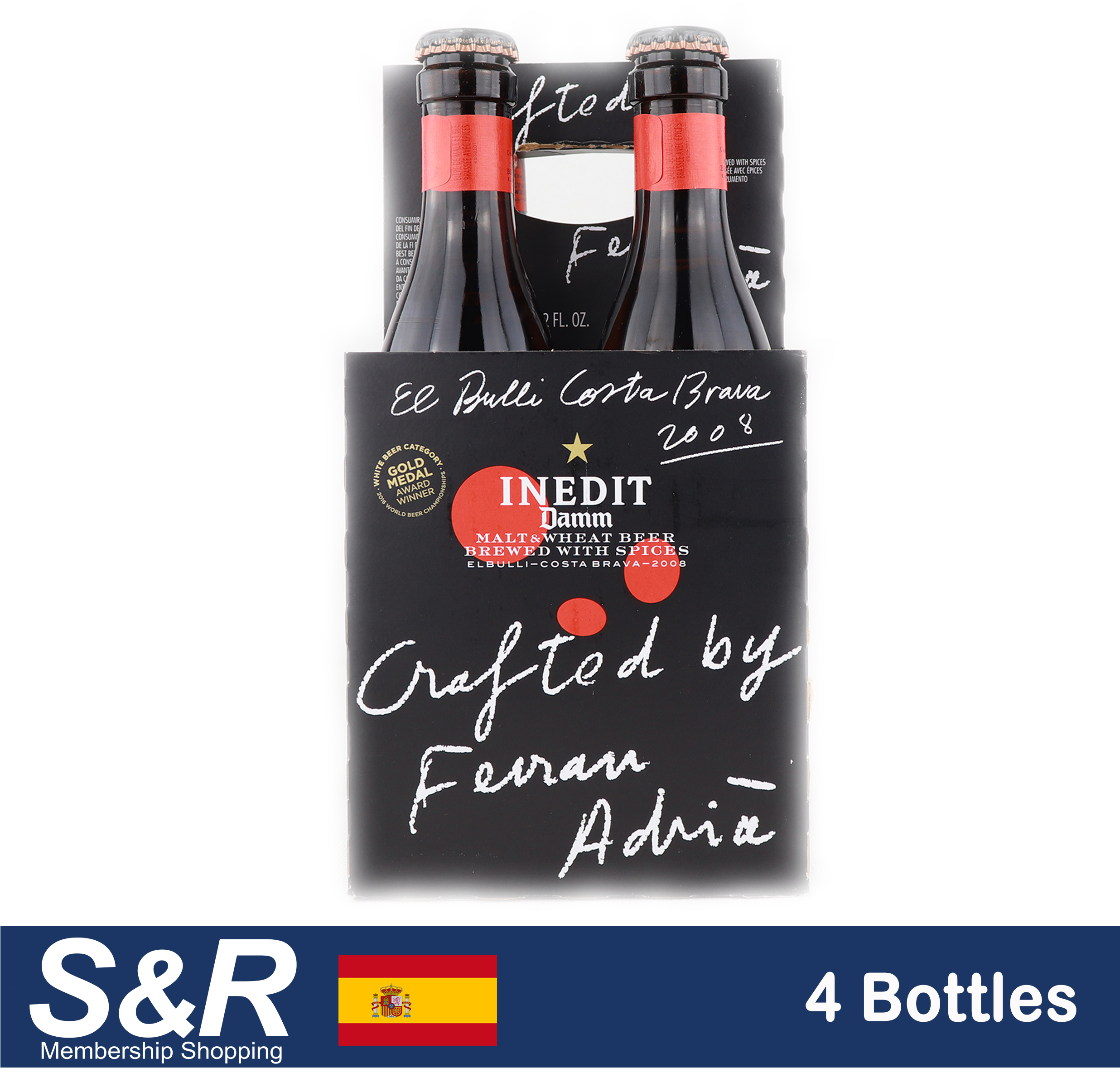 Inedit Damm Malt and Wheat Beer 4 bottles | Lazada PH