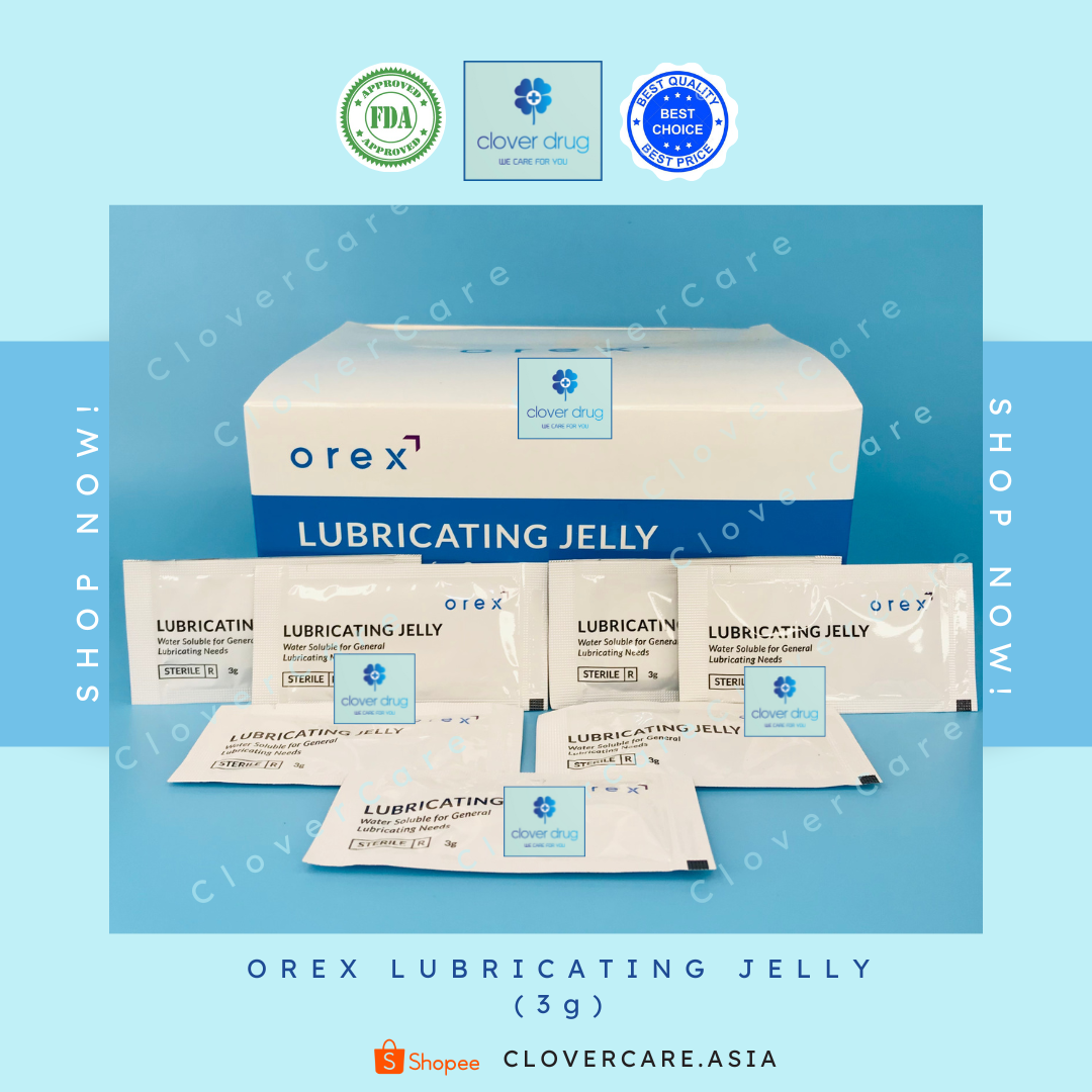 OREX Lubricating Jelly (1OOpcs/Box) | Lazada PH