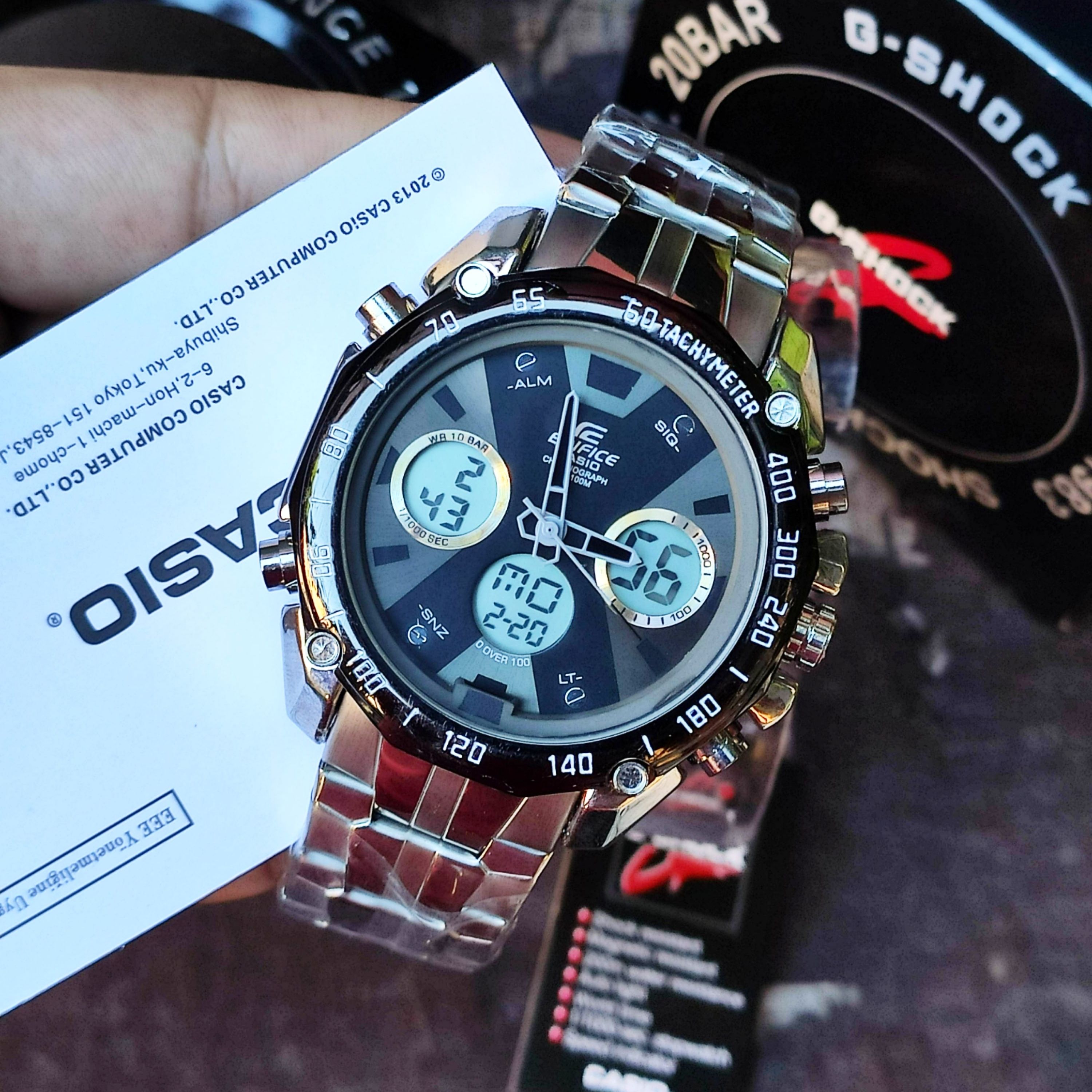 SaleNow G SHOCK GST S110 / GSTS110 Full Metal Series Water Resistant ...