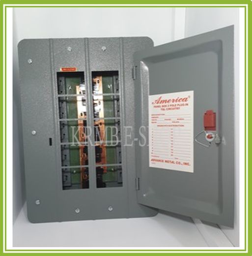 Panel Box 10 Holes 8 BranchesPlug-in Original America Circuit Breaker ...