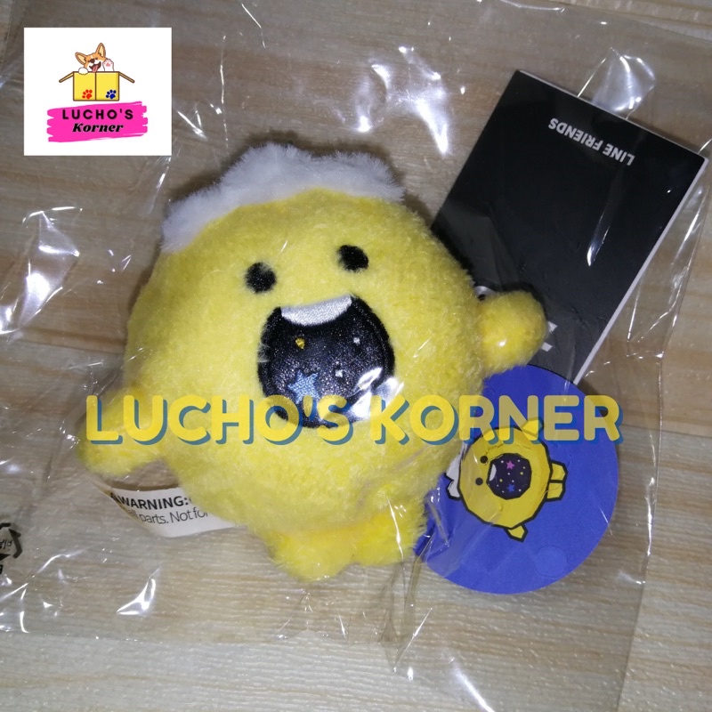 ON-HAND TREASURE LINE FRIENDS TRUZ STANDING BAG CHARM FACE CUSHION ...