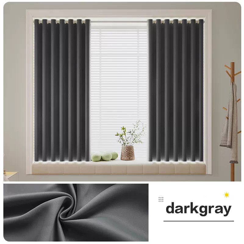 Curtains 100x130CM 140x200CM 290x260CM Full blackout curtains window ...
