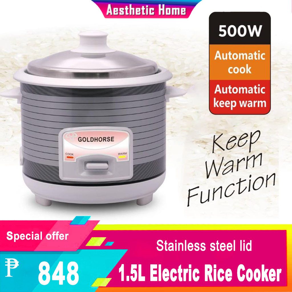 GOLD HORSE Rice Cooker Multi-function Electric Cooker Material Heat ...
