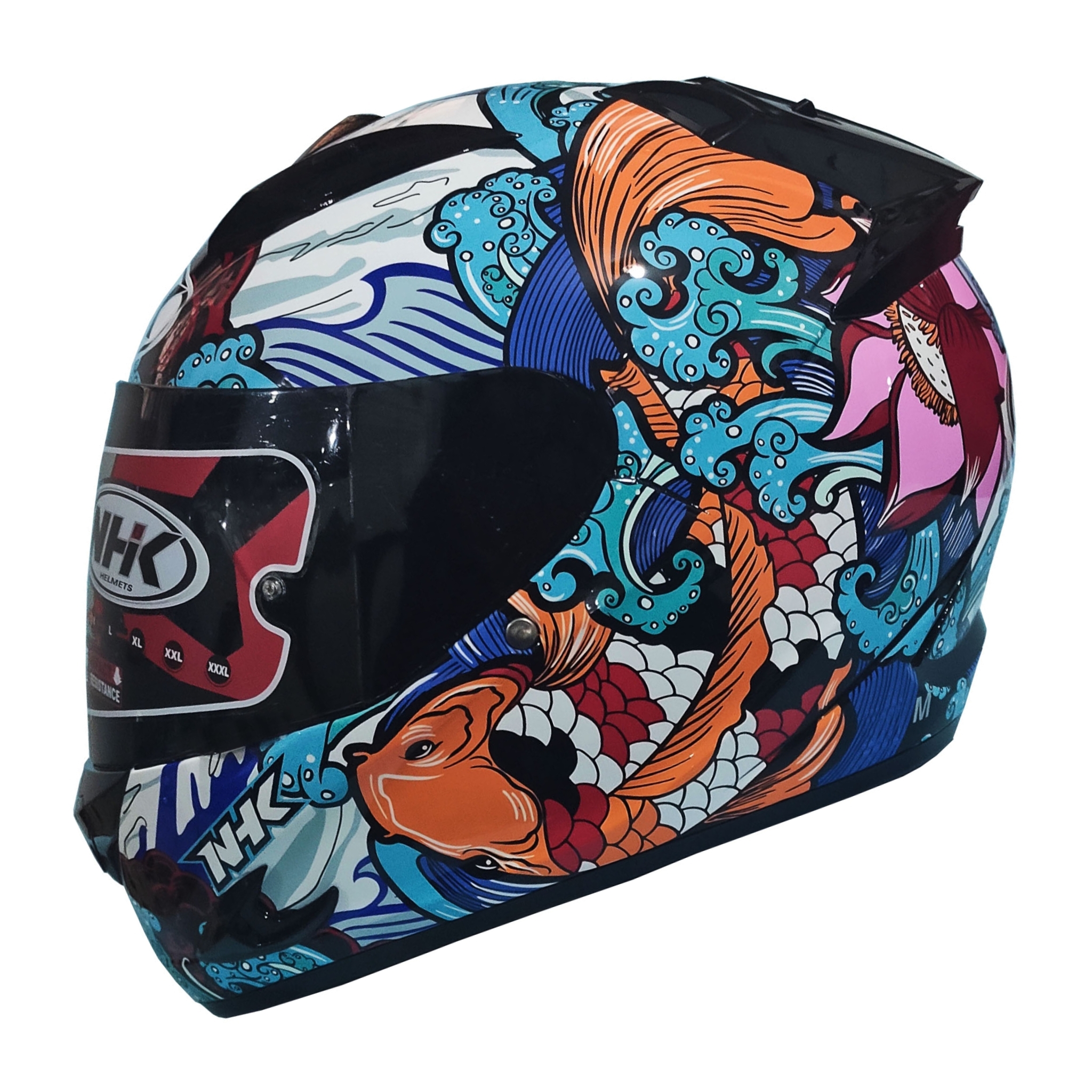 NHK Race Pro Koi Fish Full Face Helmet Medium | Lazada PH