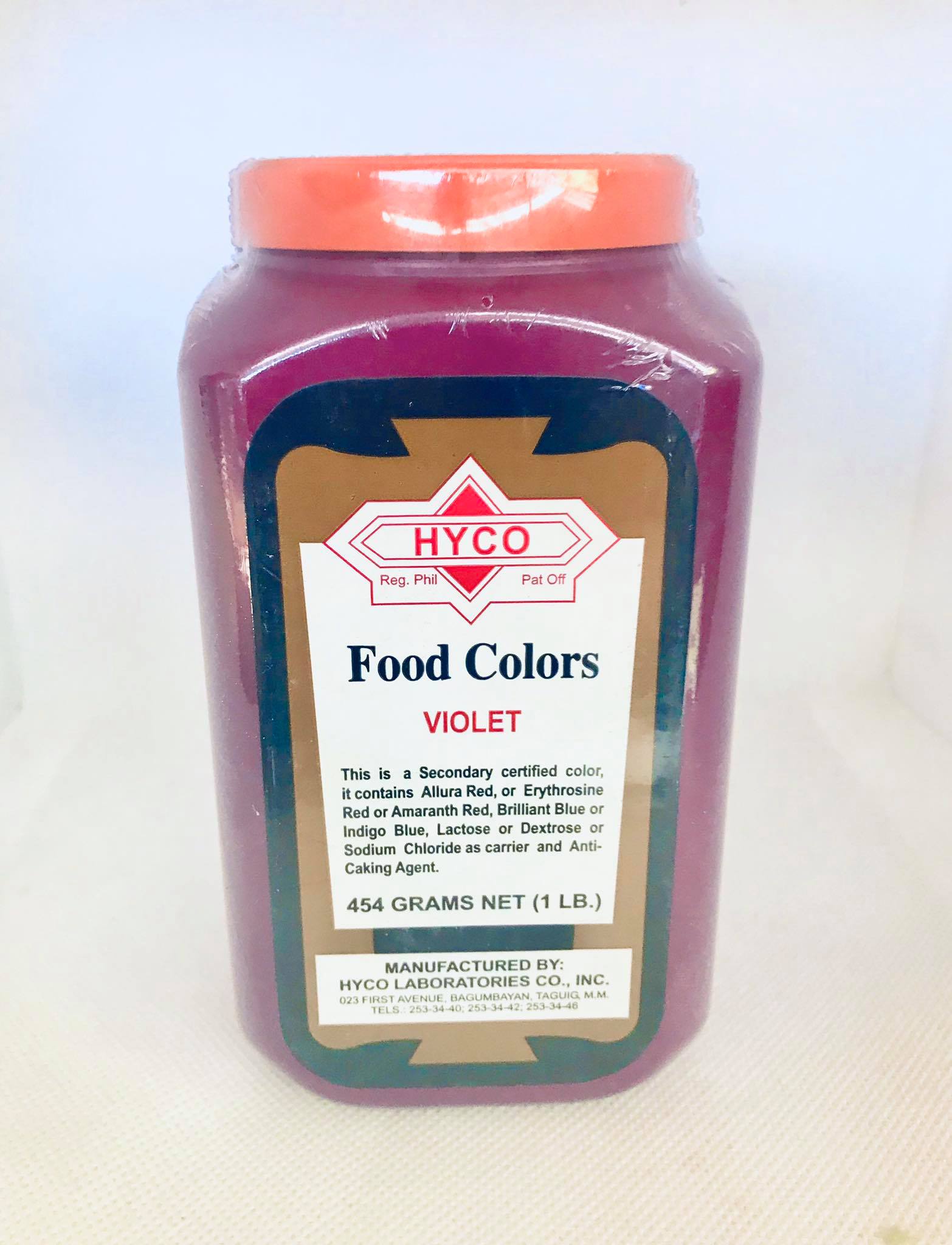 YMS HYCO Food Color Powder (Violet) 454 Grams | Lazada PH