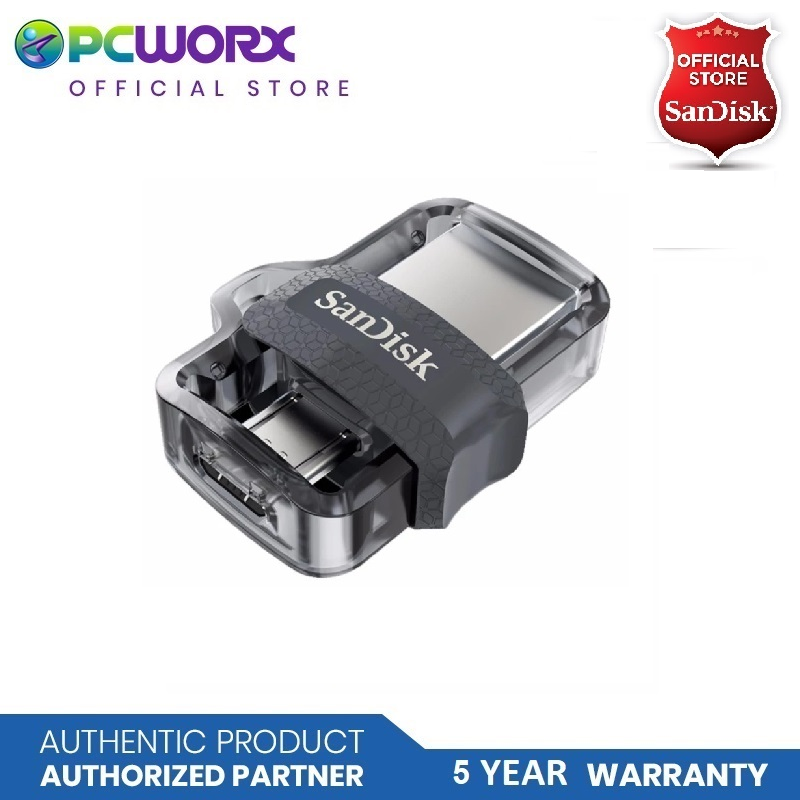 SanDisk Ultra 128GB OTG Dual Drive M3.0 (SDDD3-128G-G46) SanDisk Dual ...