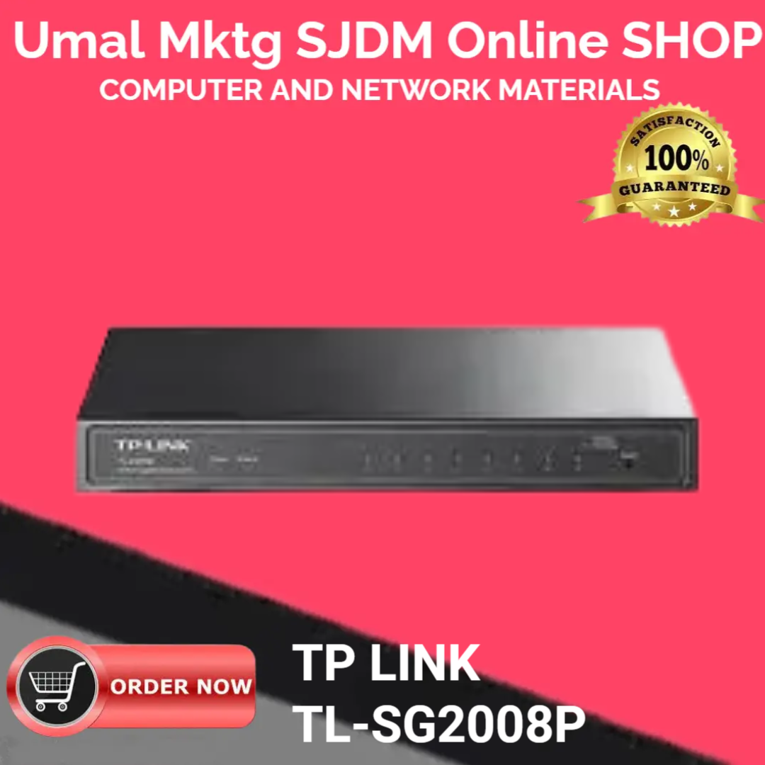 tp-link TL-SG2008P JetStream 8-Port Gigabit Smart Switch with 4-Port ...