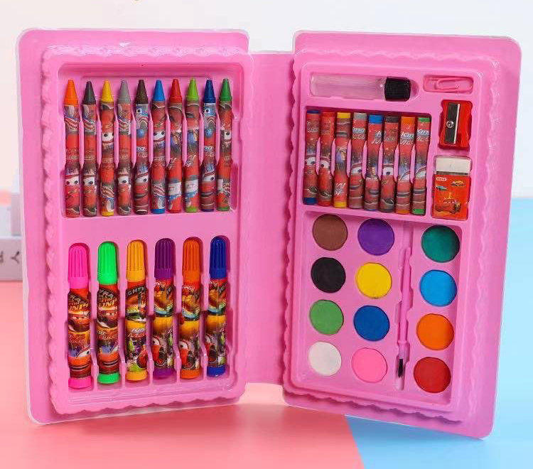 42 pcs Kids Coloring Set Painting Water Color Crayon Drawing Set Art ...
