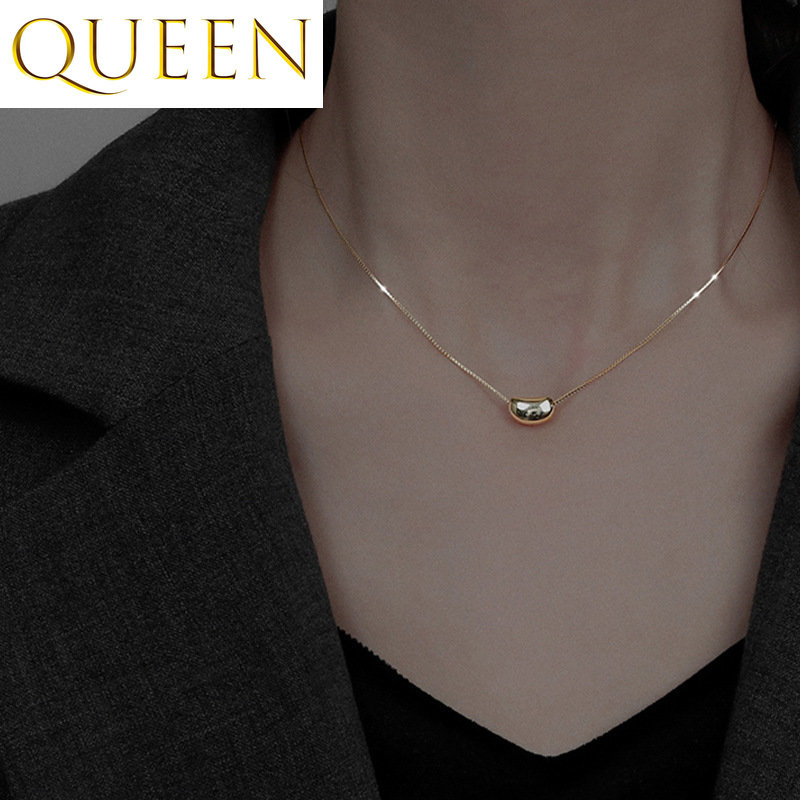 Original 24k Saudi Gold Pawnable Necklaces for Women Nasasangla Simple ...