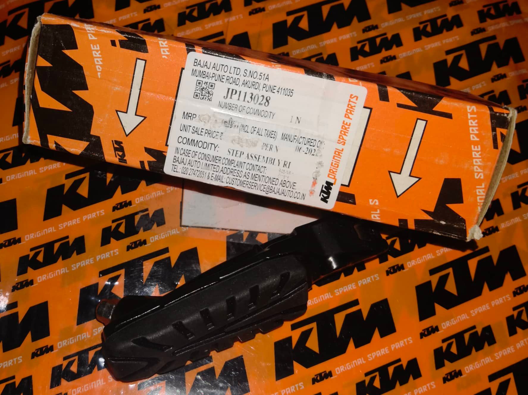 JP113028 Foot Rest for Front Right Fit for KTM and RC 200 AND 390 ...