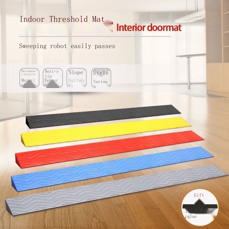 Indoor threshold pad sweeping robot climbing pad plastic up ramp ...
