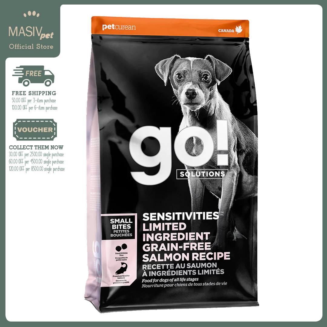 Go Solutions Sensitivities Salmon Small bites 9.98kg | Canine | Dog Dry ...
