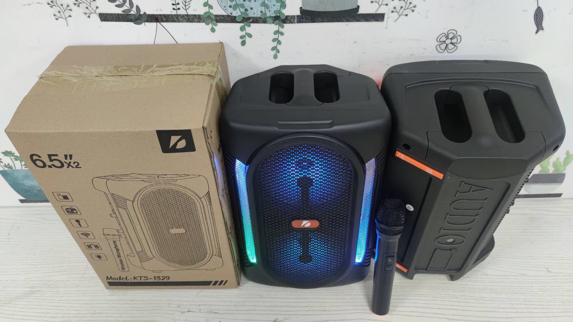 KTS Speaker KTS-1329 6.5 Inch Twin loudspeakers electronics sound ...