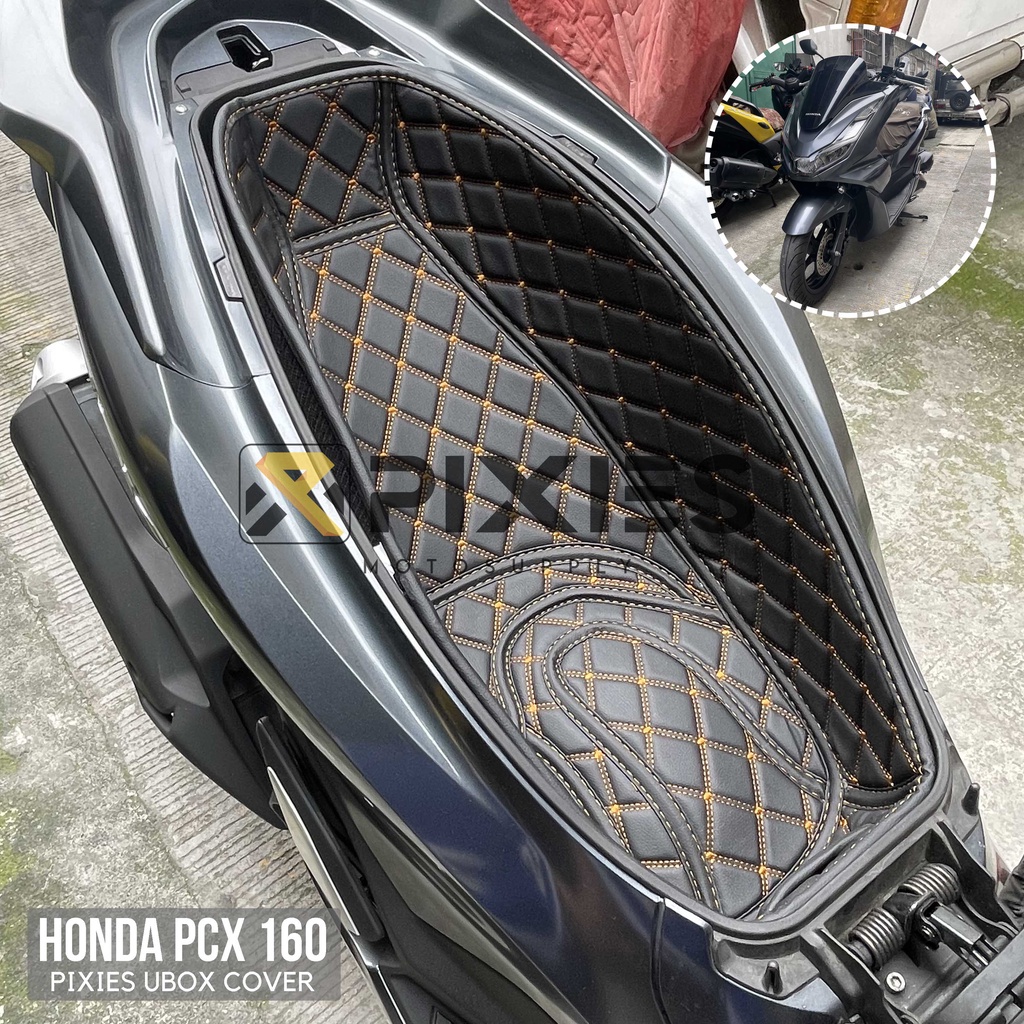 HONDA PCX 160 UBOX SEAT COMPARTMENT COVER GIVI tail box inside liner ...