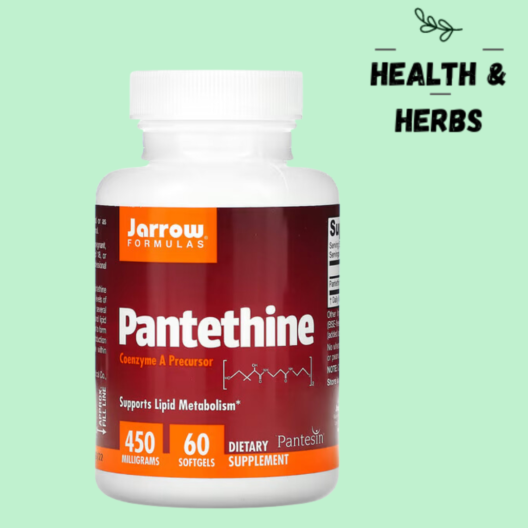 Jarrow Formulas, Pantethine, 450 mg, 60 Softgels | Lazada PH