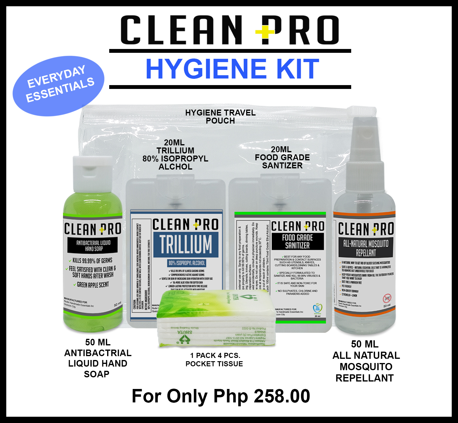 Clean Pro Hygiene Kit | Lazada PH