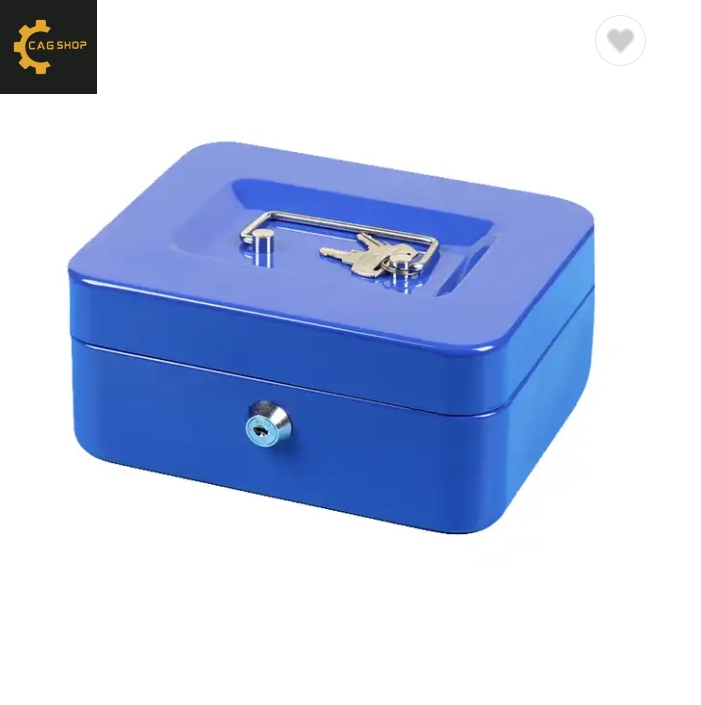 CAG Shop Key Lock Stainless Steel Metal Cash Coin Register Insert Tray ...