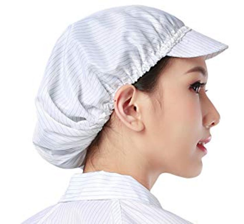ESD HEADCAP Head Cap WHIte Anti Static | Lazada PH