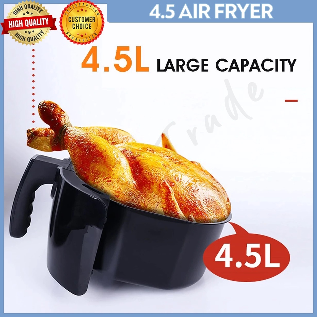 Trend Solution 4.5 Liter Capacity Digital Electric Deep Fryers Touch ...