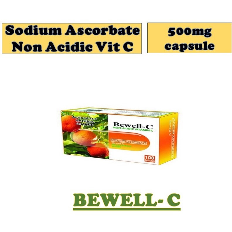 Bewell - C Non Acidic Vitamin C 500mg 10pcs per Pack | Lazada PH