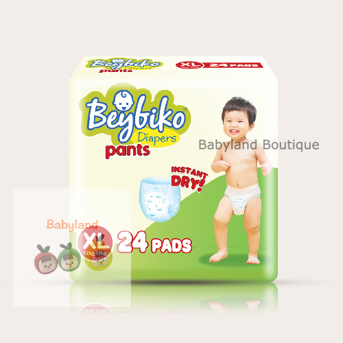Beybiko Diapers Pants Extra Large (12-17 kg) - 24pcs | Lazada PH