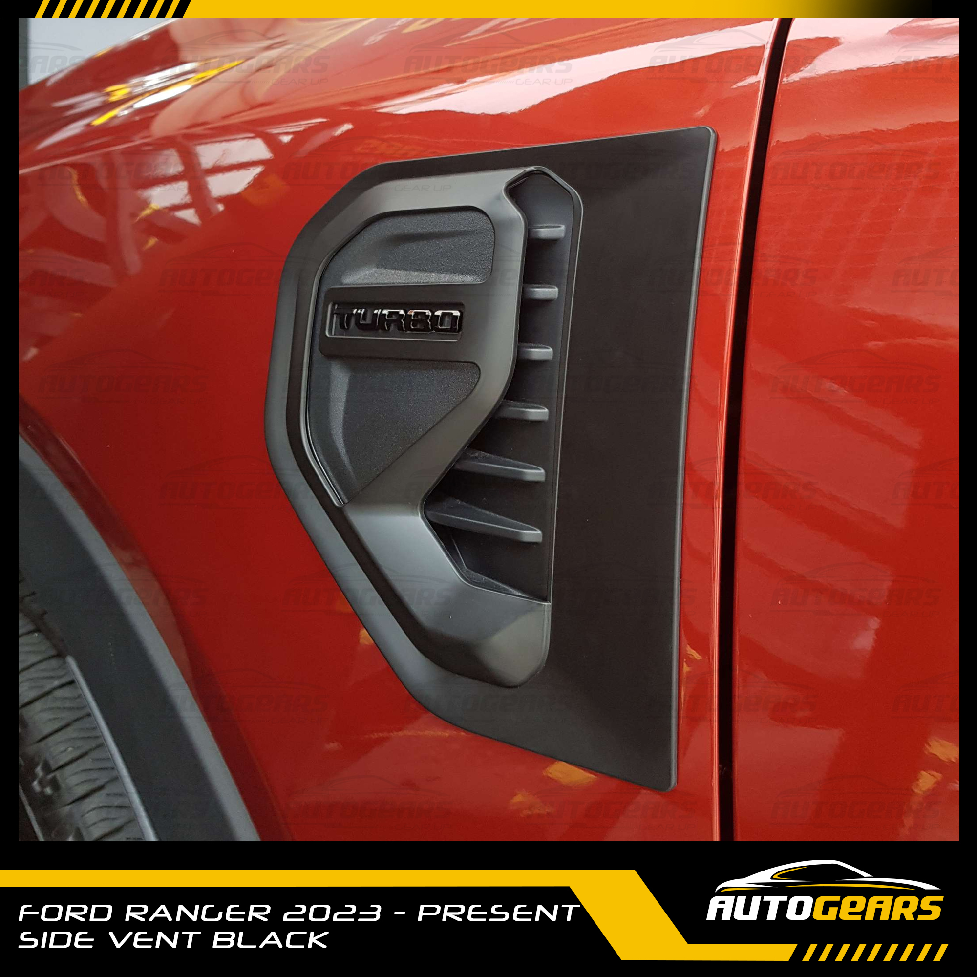 Ford Ranger XL XLS XLT Sport Wildtrak (2023 - 2025) Side Vent Cover ...