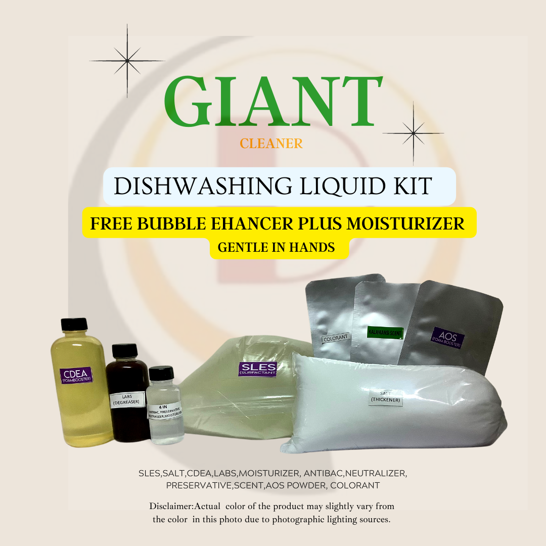 Dishwashing Liquid Kit DIY 20 LITERS YIELD Raw Material | Lazada PH