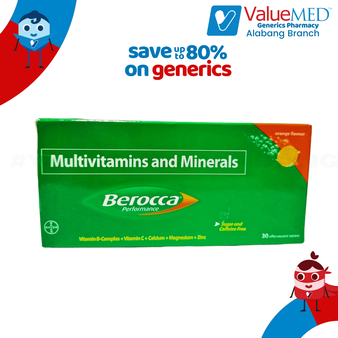 Berocca Eff Tab Orange 15 pcs | Lazada PH