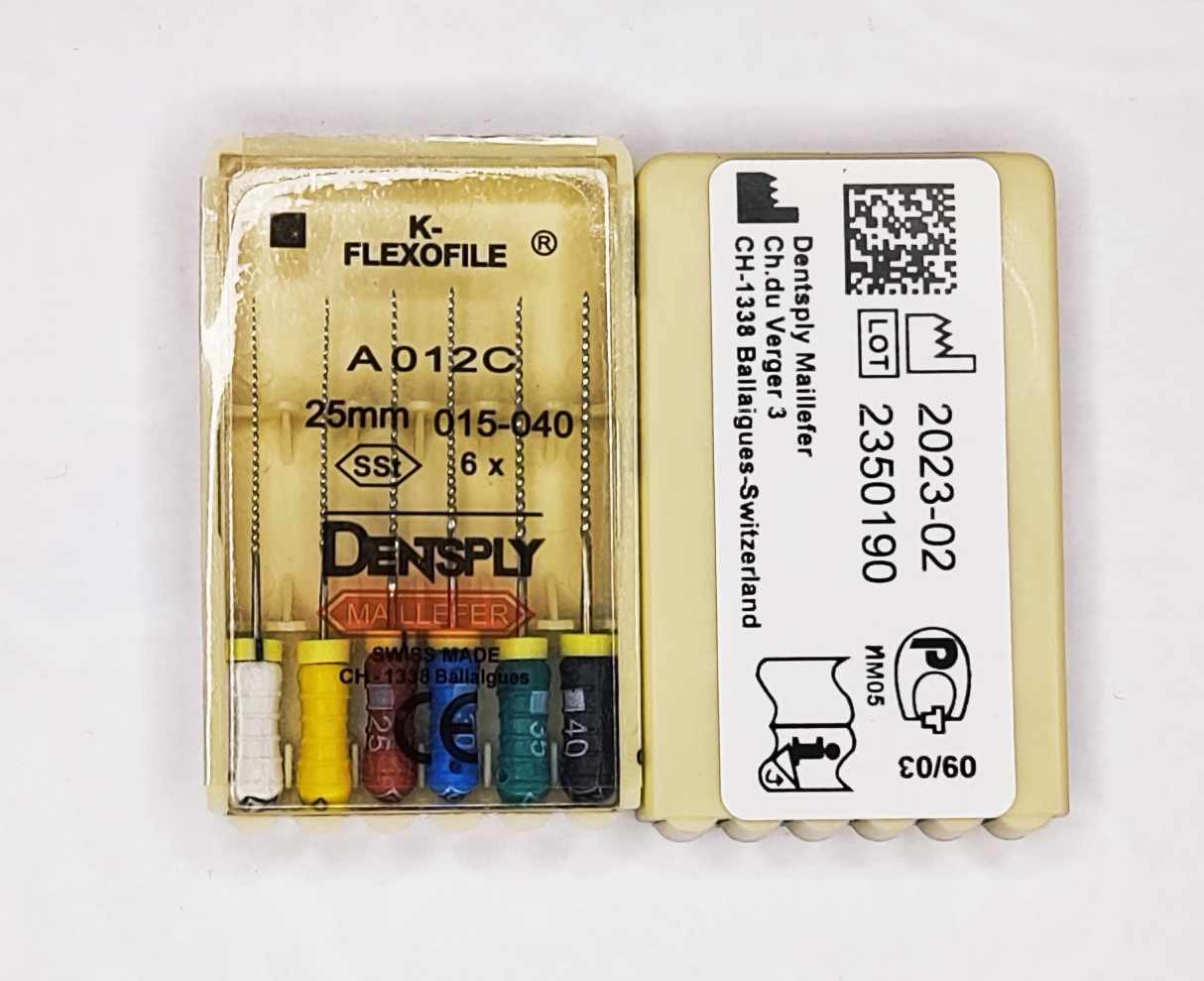 Hand Use K Flexofile Dental Endodontic Treatment Endo Root Canal Files ...