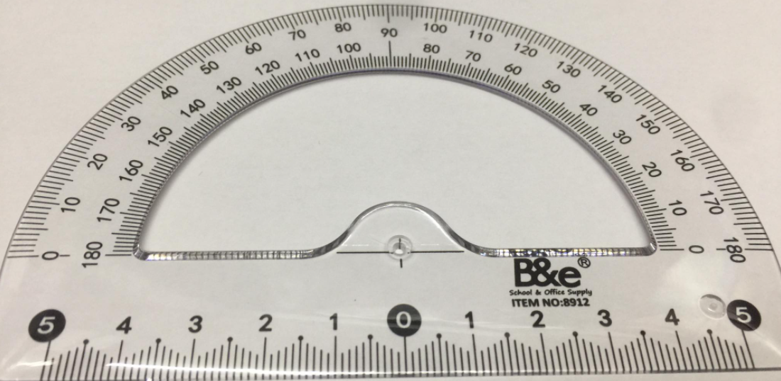 BFS Protractor 180 Degrees #8912 1PC | Lazada PH
