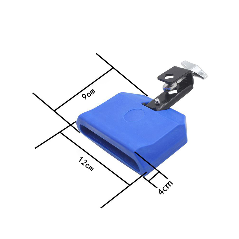 5/6inch Jam Block Plastic Musical Percussion Block Cowbell for Drum ...