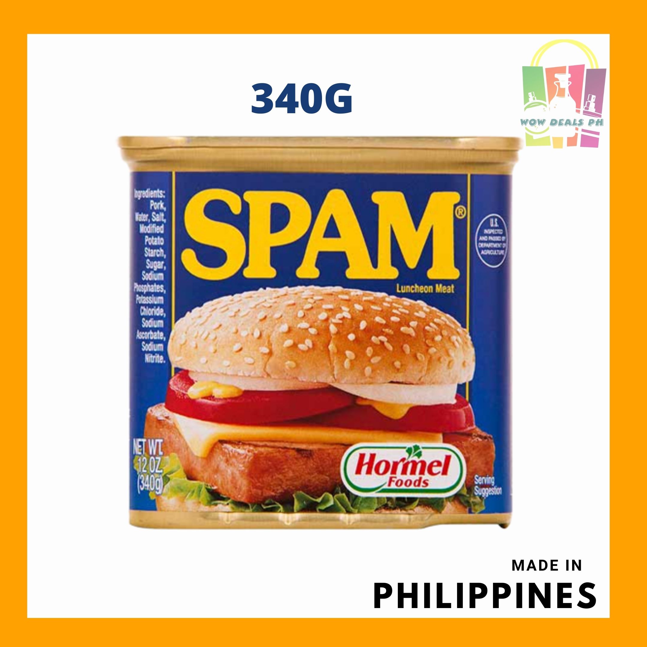 Spam Luncheon Meat 340G PER PC. | Lazada PH