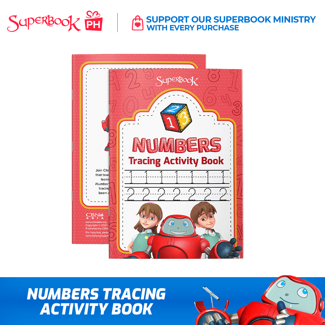 Superbook Numbers Tracing Activity Book | Lazada PH