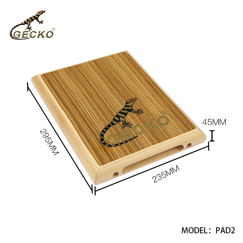 GECKO Travel Cajon Box Drum-Wooden Percussion Box Musical Instrument ...