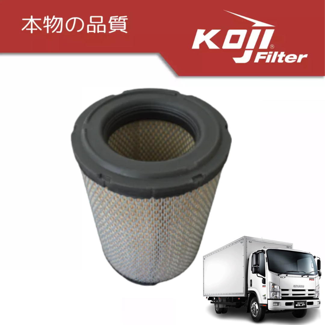 Isuzu Elf NP 3.0L Heavy Duty Air Filter Element (Air Cleaner) by Koji ...